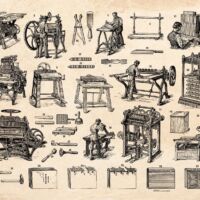 Vintage bindery images – Denis Gouey Bookbinding Studio